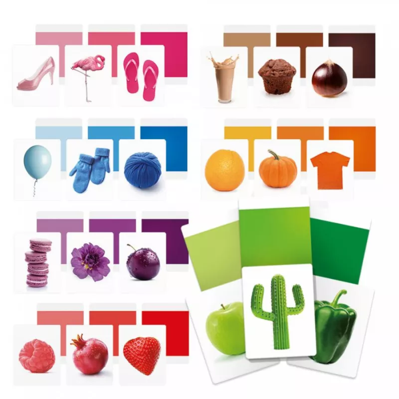 FLASHCARDS COLORS MONTESSORI