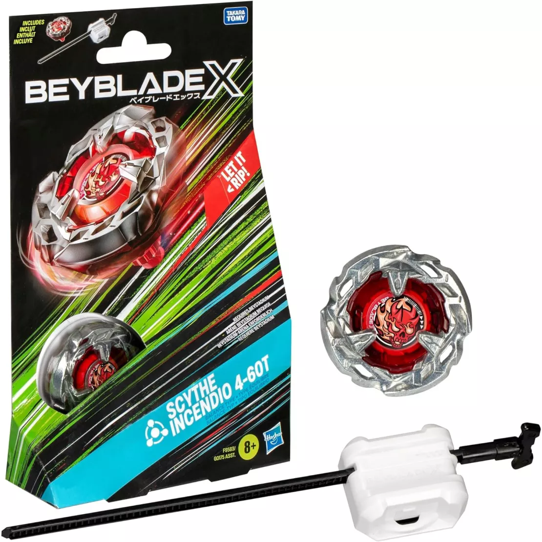Beyblade X - Starter Pack - Scythe Incendio 4-60T
