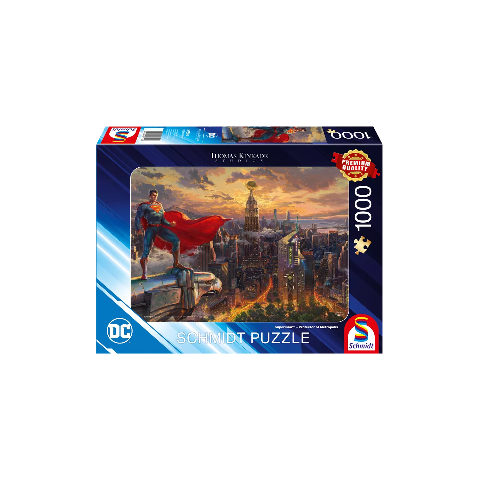 Puzzle Dc Comics - Superman : Protecteur De Metropolis