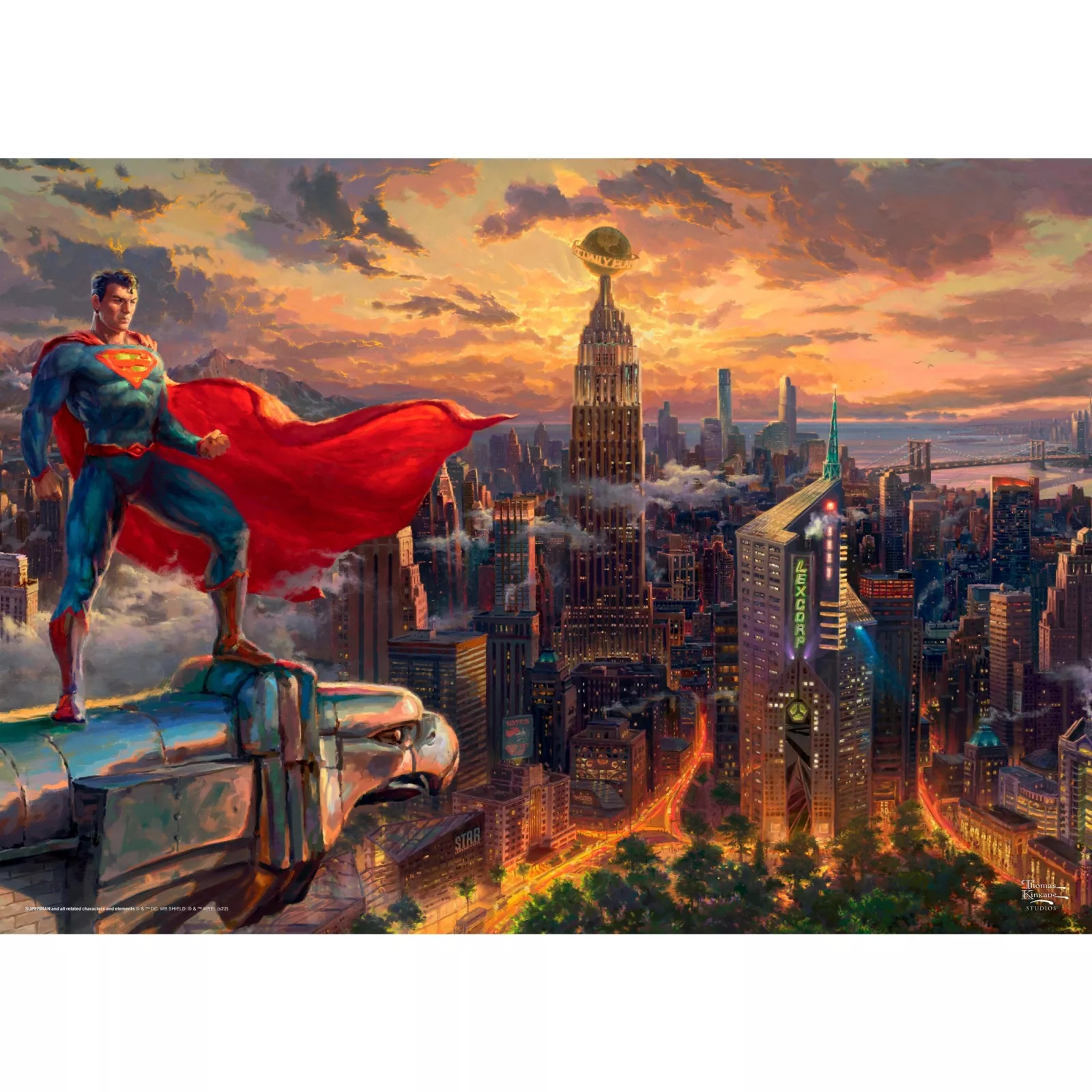 Puzzle Dc Comics - Superman : Protecteur De Metropolis