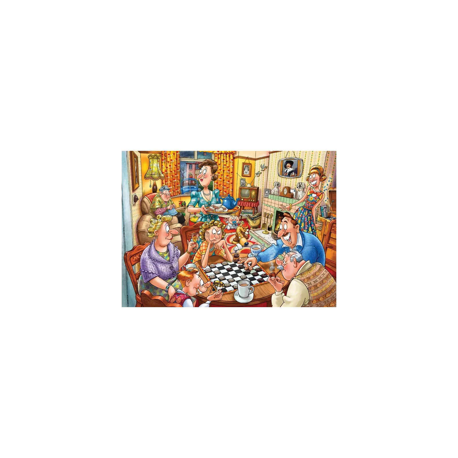 Wasgij Destiny 25 - 1000 Pcs - Soirée De Jeux